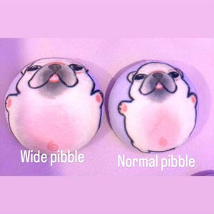 Pibble Puppy Plush Button - Etsy