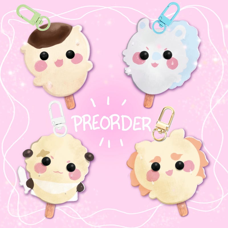 Momonga Keychains - Etsy