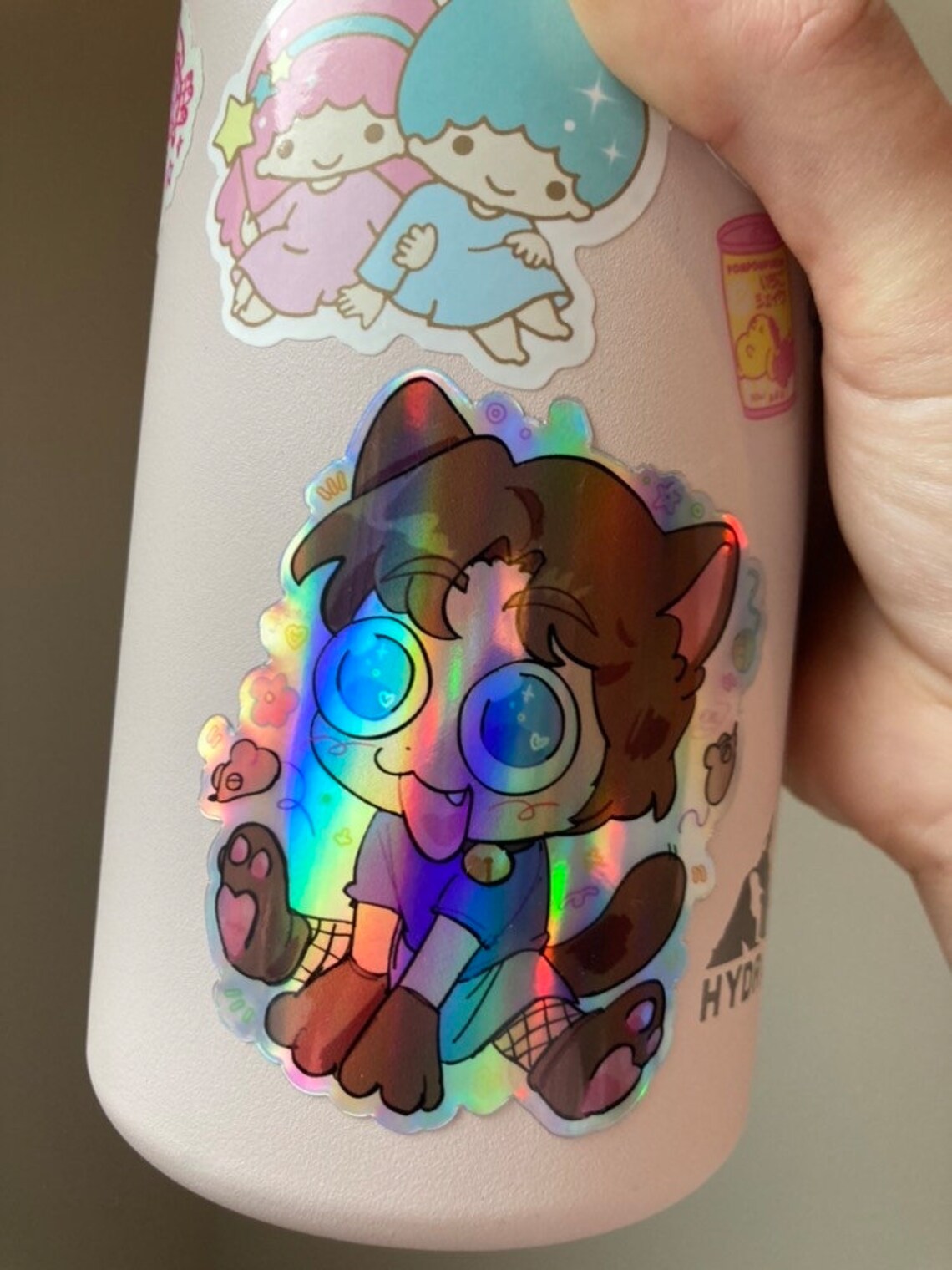 Jerma Cute Holographic Catboy Sticker - Etsy