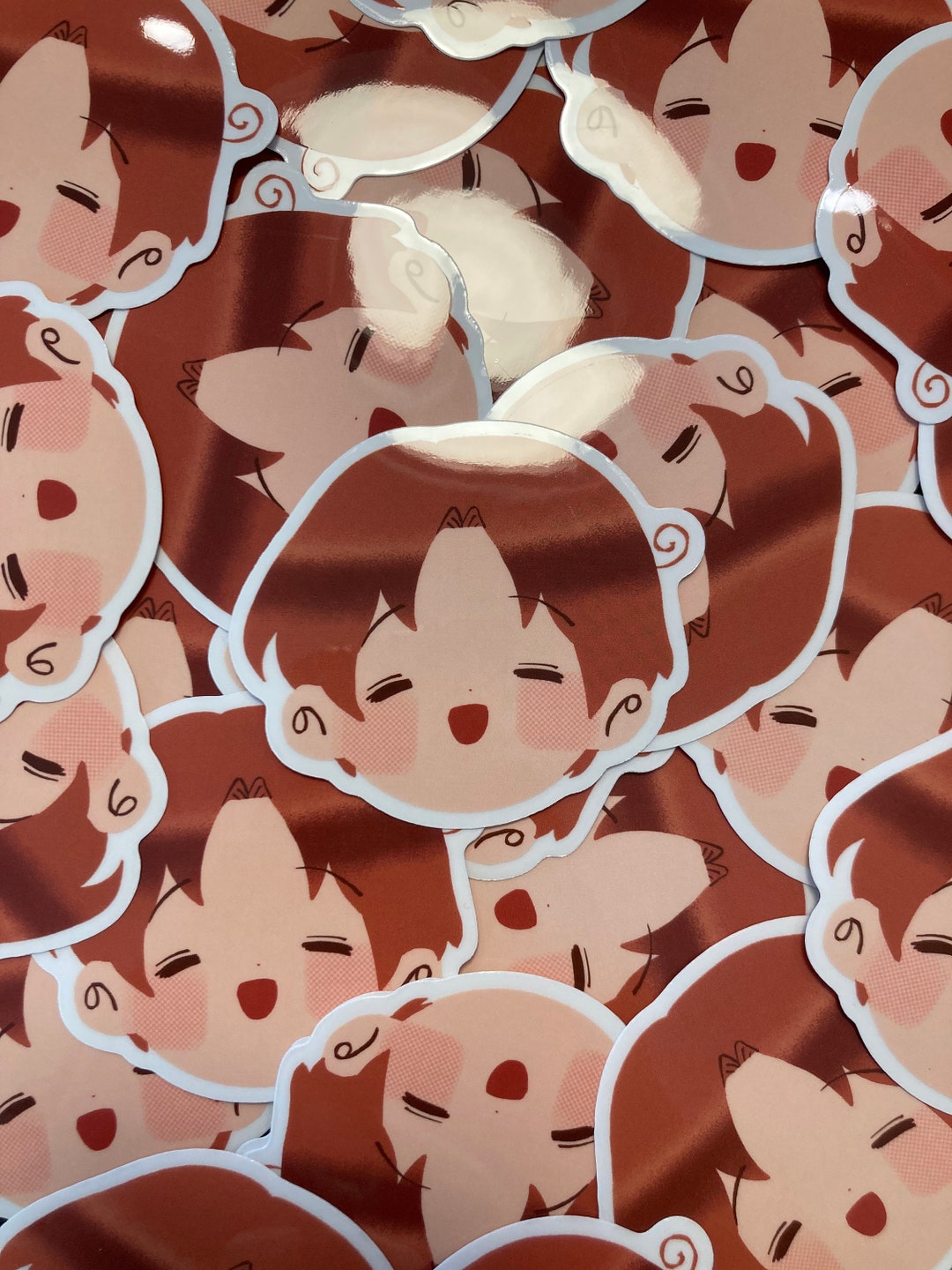 Cute Italy Hetalia Shiny Clear Sticker - Etsy