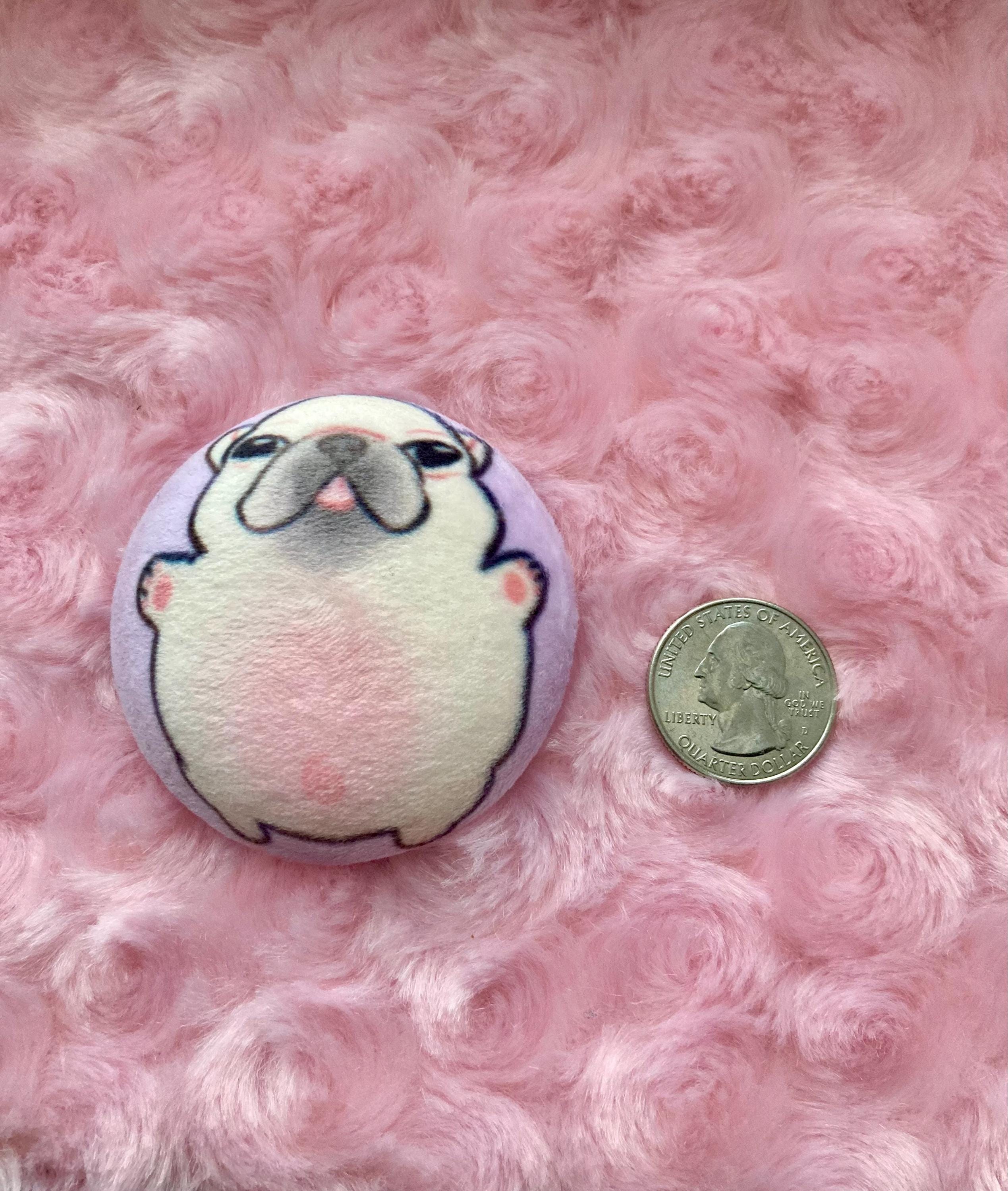 Pibble Puppy Plush Button - Etsy