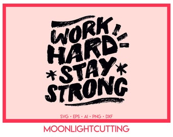 Work hard svg | Etsy