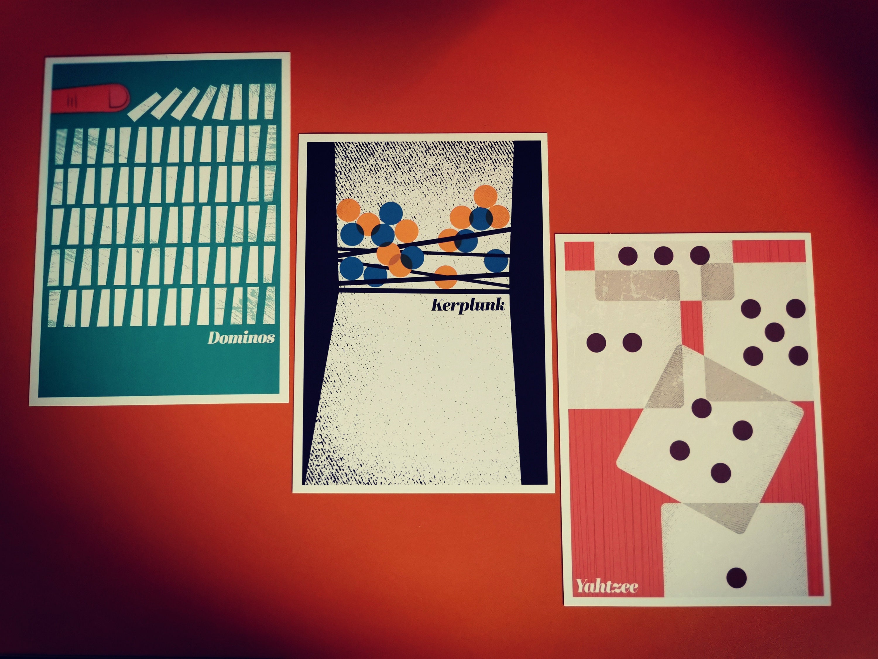 Kerplunk - Retro game print — Mr Watson Design