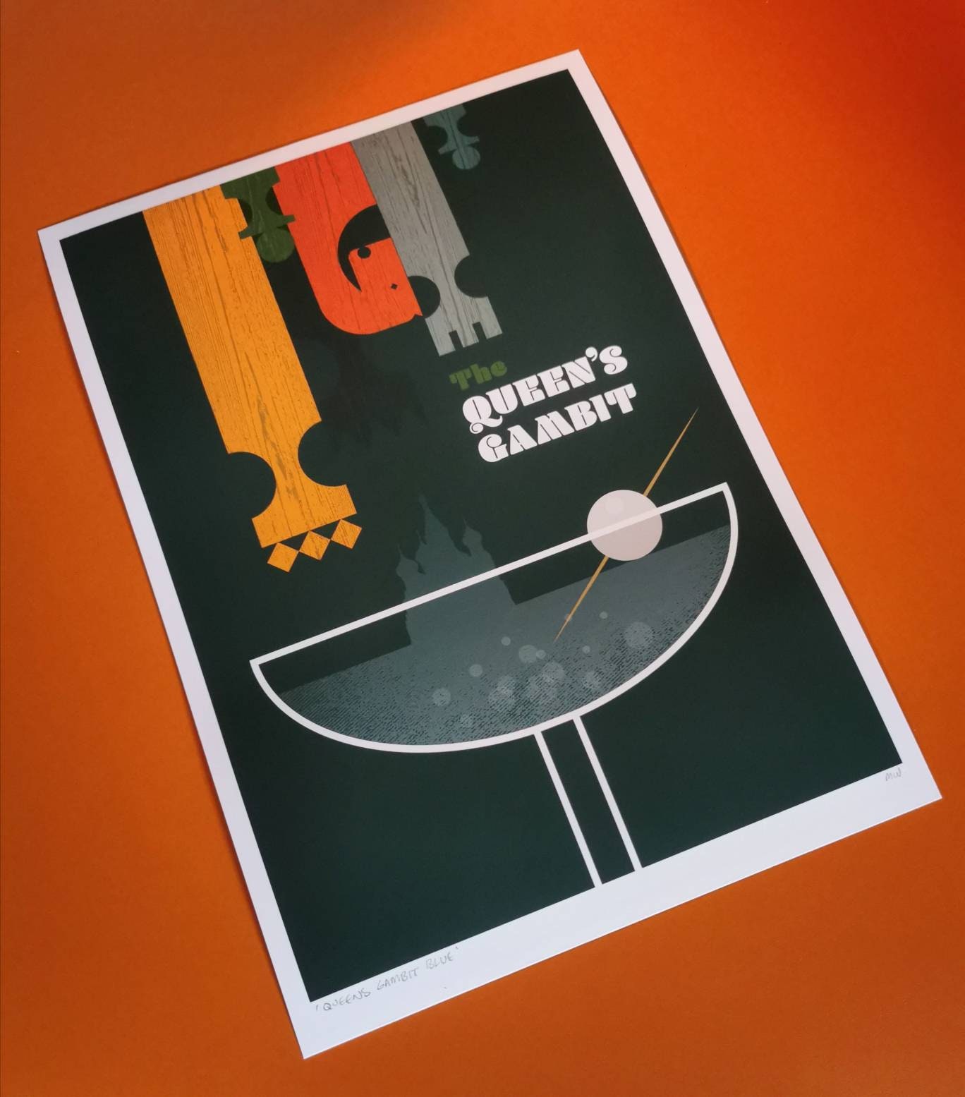 The Queen's Gambit Retro Midcentury 1960s Scandi - Etsy