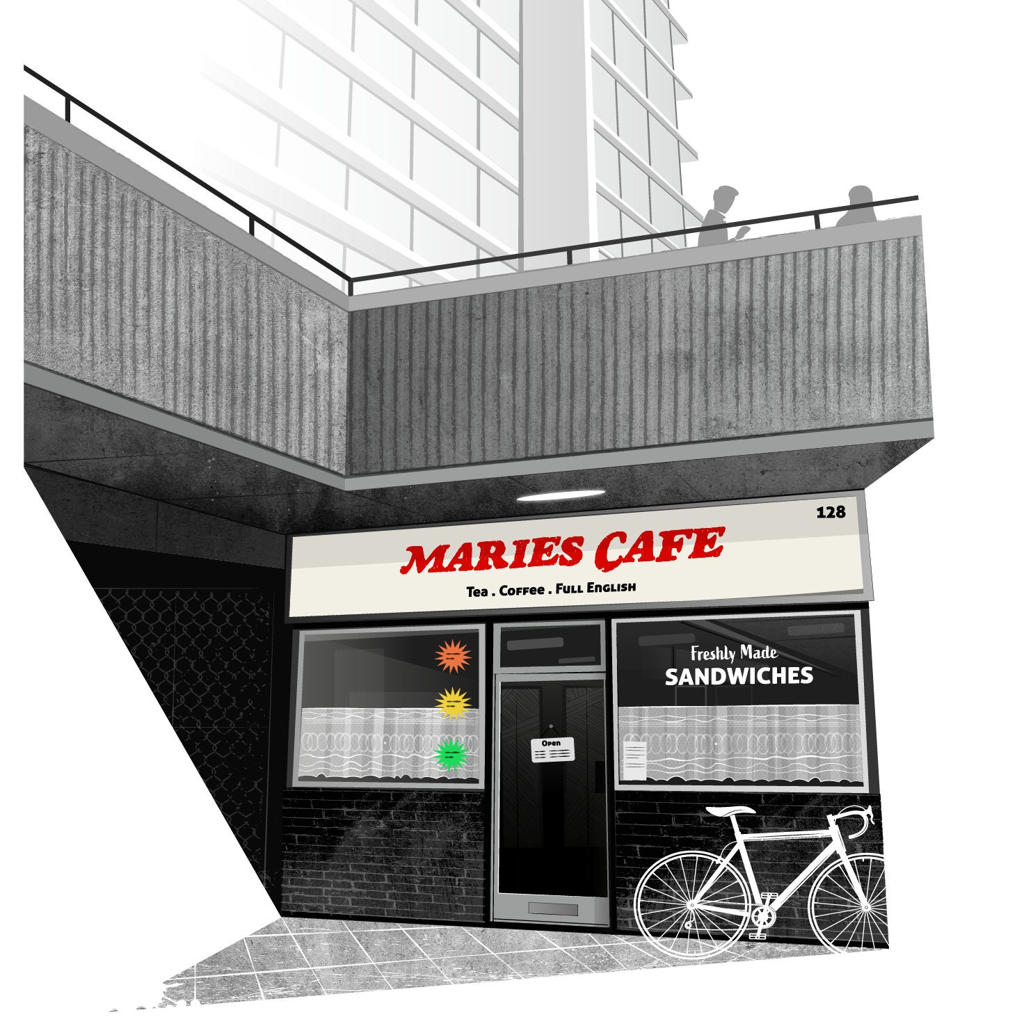 Simple Landscape 3 - Scenic print — Mr Watson Design