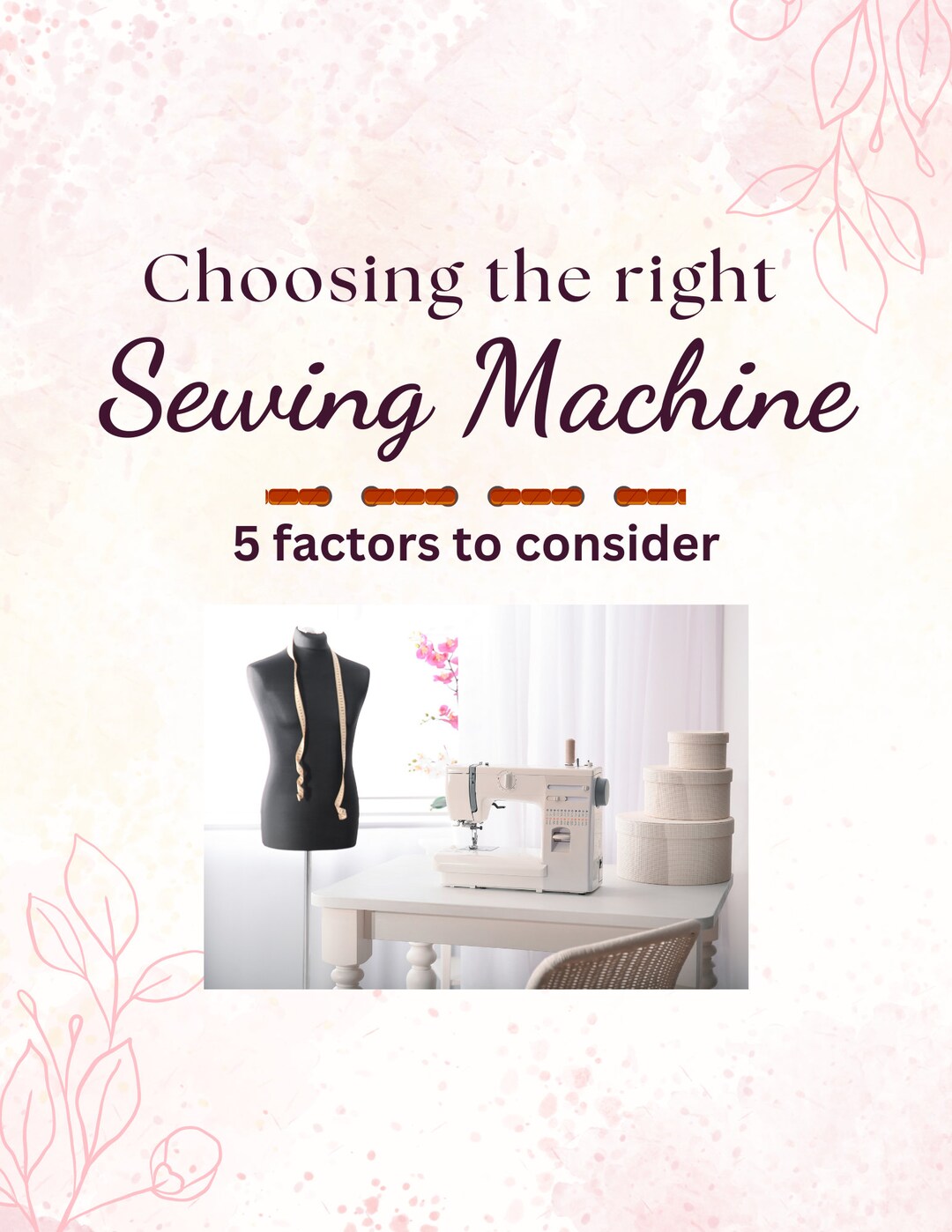 Sewing Machine Beginner's Guide: Choosing Brands & Models - Etsy