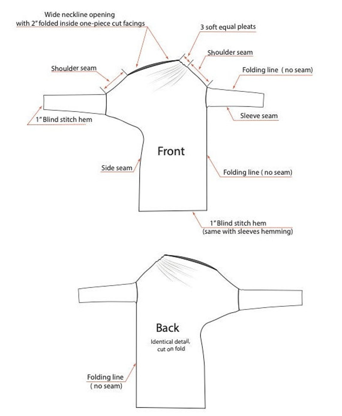 Printable PDF Sewing Pattern Easy Video Tutorial for Making an ...
