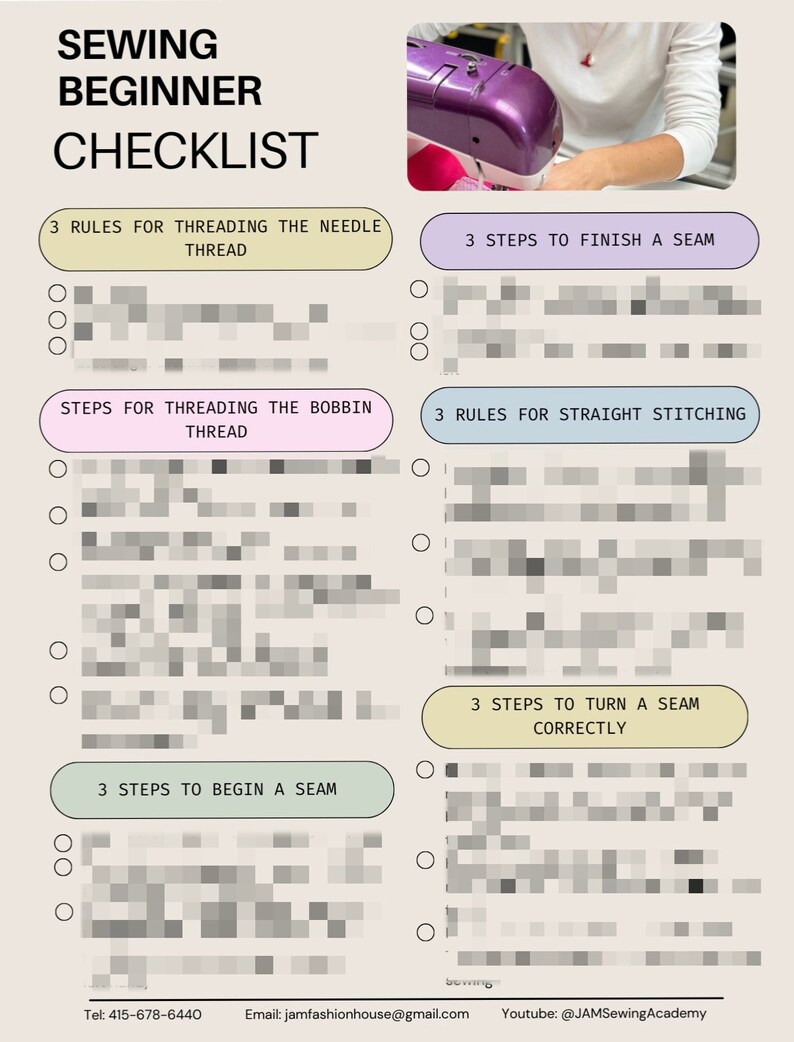 First Essential Sewing Skills to Learn With a Sewing Machine. A Guide ...