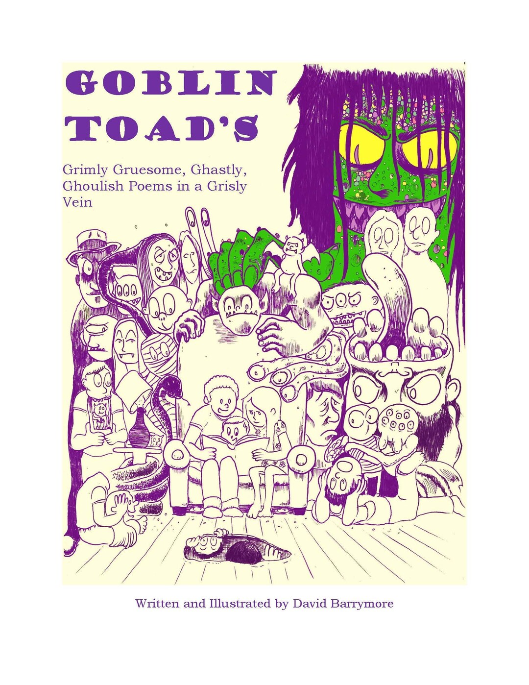 Goblin Toad's Gruesome Gory Grimly Gory Poems in a Grisly Vein - Etsy