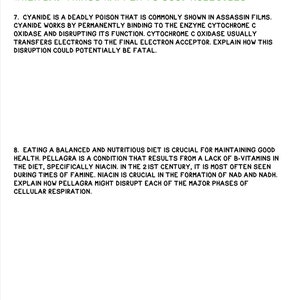 Cellular Respiration Guided Notes and Diagrams Printable Handout - Etsy