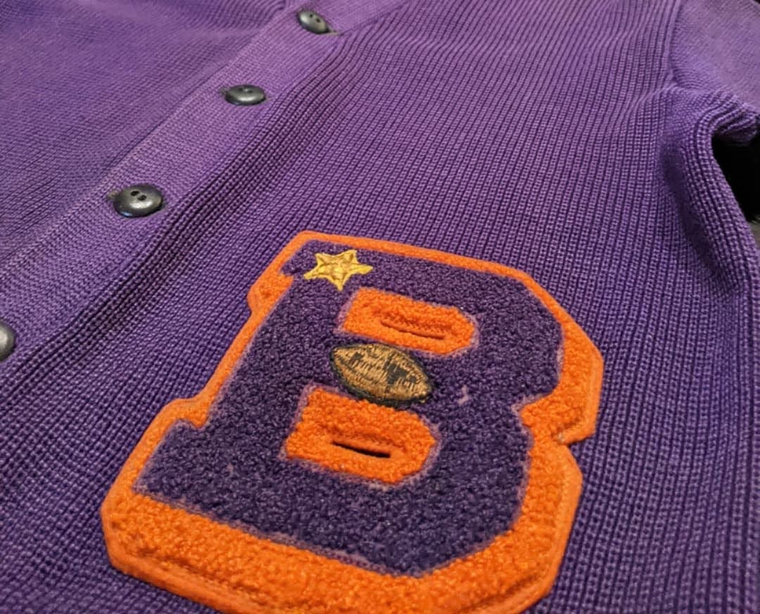 Vintage 1940's 1950's Football Letter Cardigan Yost Name Label - Etsy