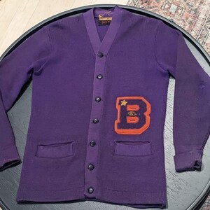 Vintage 1940's 1950's Football Letter Cardigan Yost Name Label - Etsy