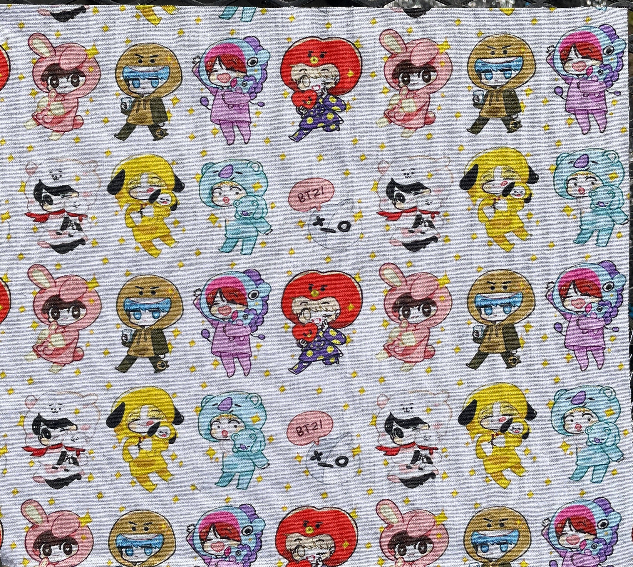 BTS Face Mask BT21 Face Mask BTS Army Mask Kpop Mask - Etsy