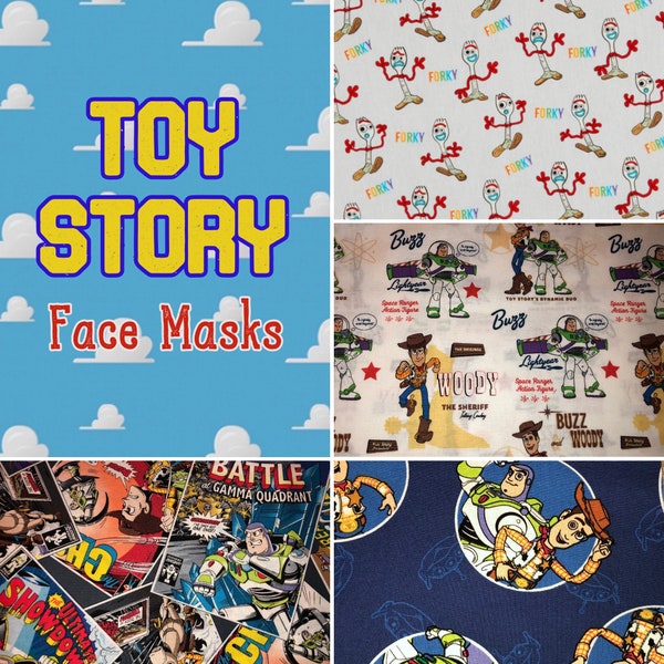 Toy Story Masks - Etsy