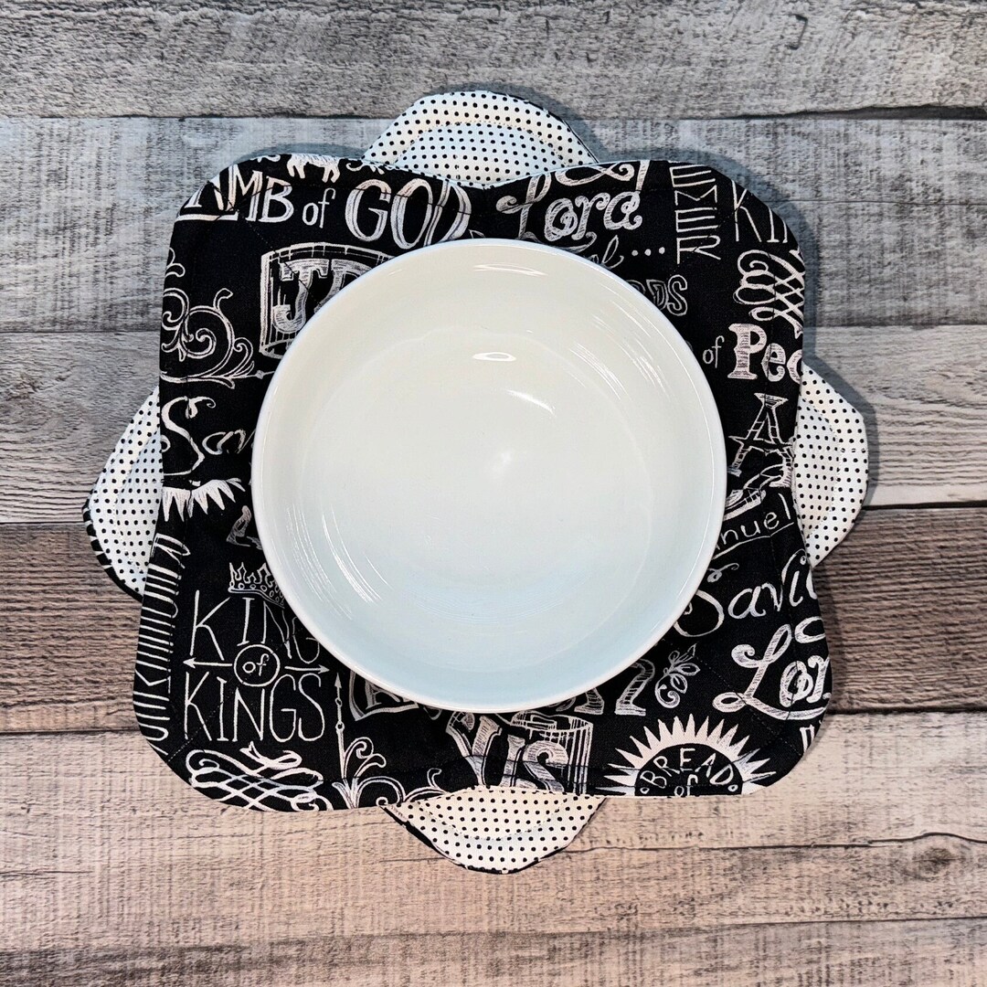 King of Kings Microwave Bowl Cozy, Reversible, Set of 2, Microwave Bowl ...