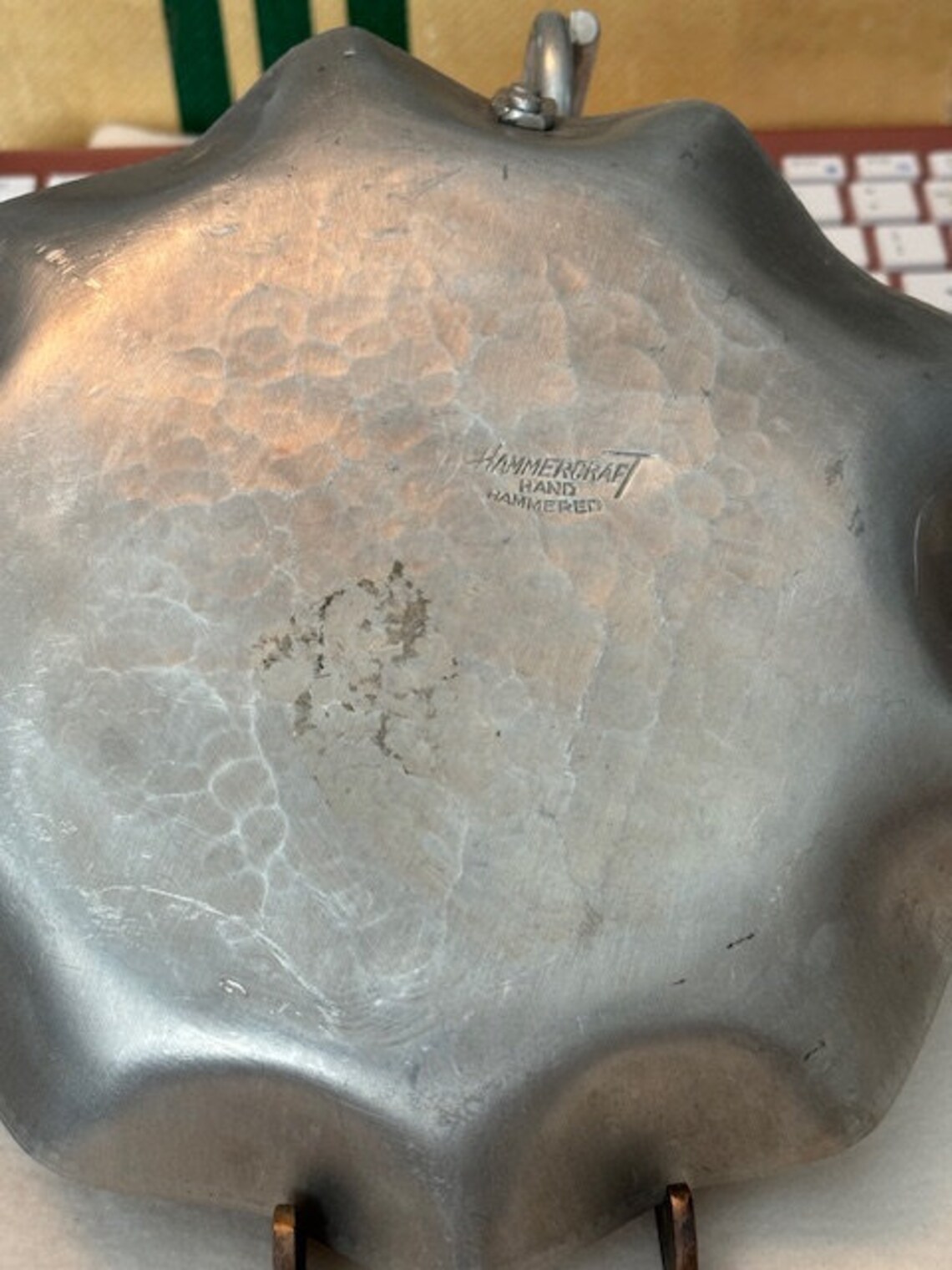 Vintage Hand Hammered Hammercraft Aluminum Grape Cluster Tray - Etsy