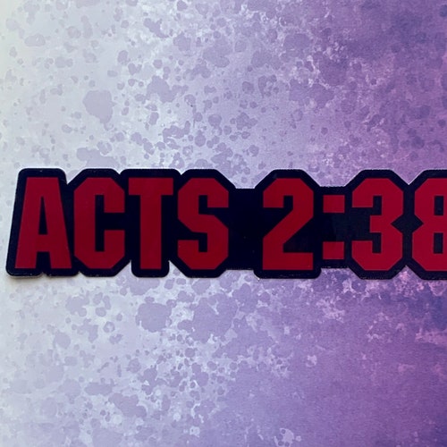 Acts 2:38 SVG Scripture SVG Religious SVG Bible Verse Svg - Etsy