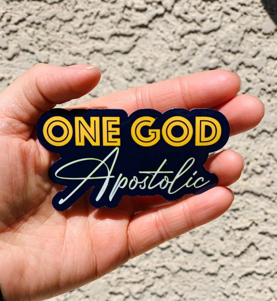 One God Apostolic Sticker | Etsy