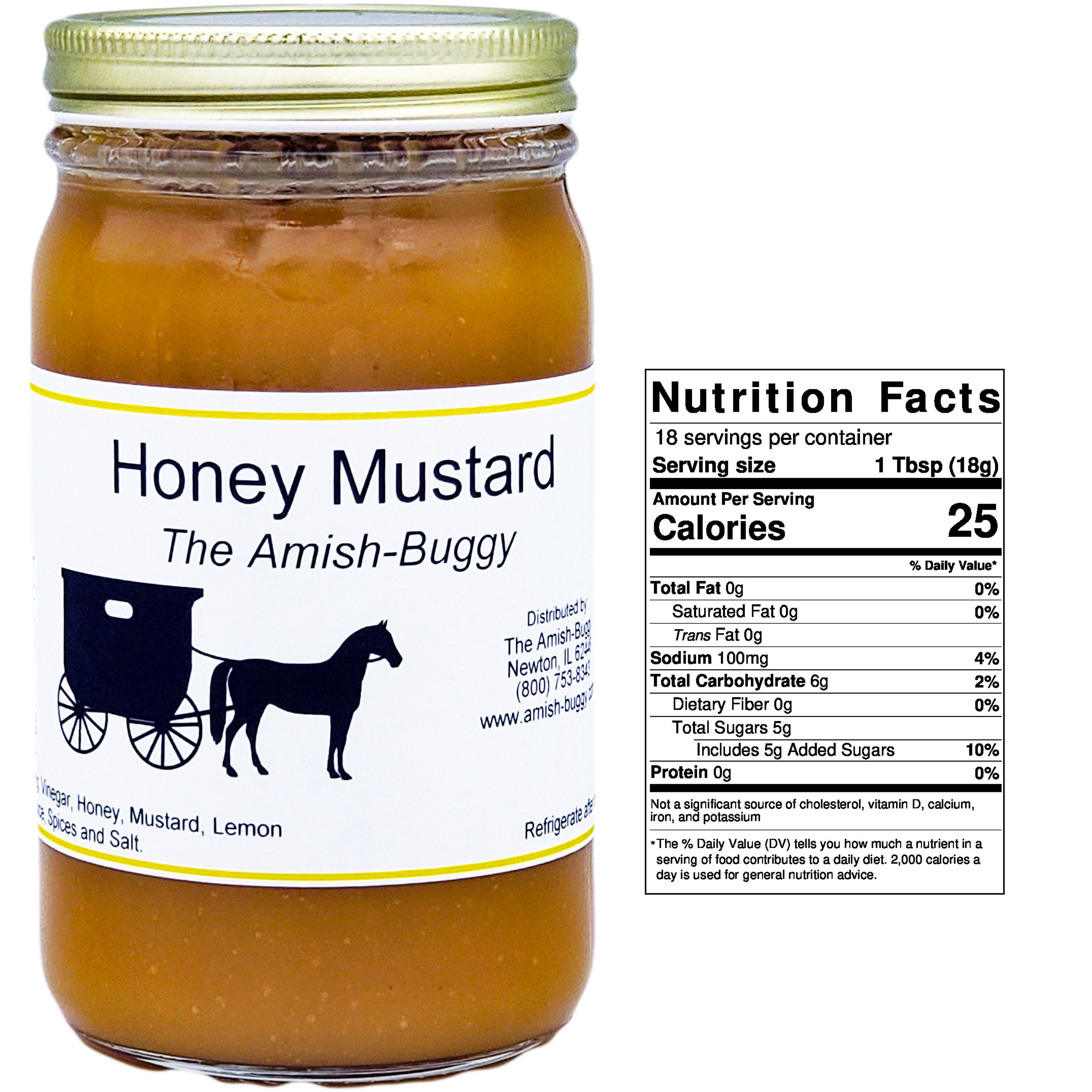 Amish Made Mustards 7 Oz. All Natural - Etsy