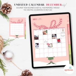 Digital Christmas Memory Keeper Book Journal, Digital Christmas Photo ...