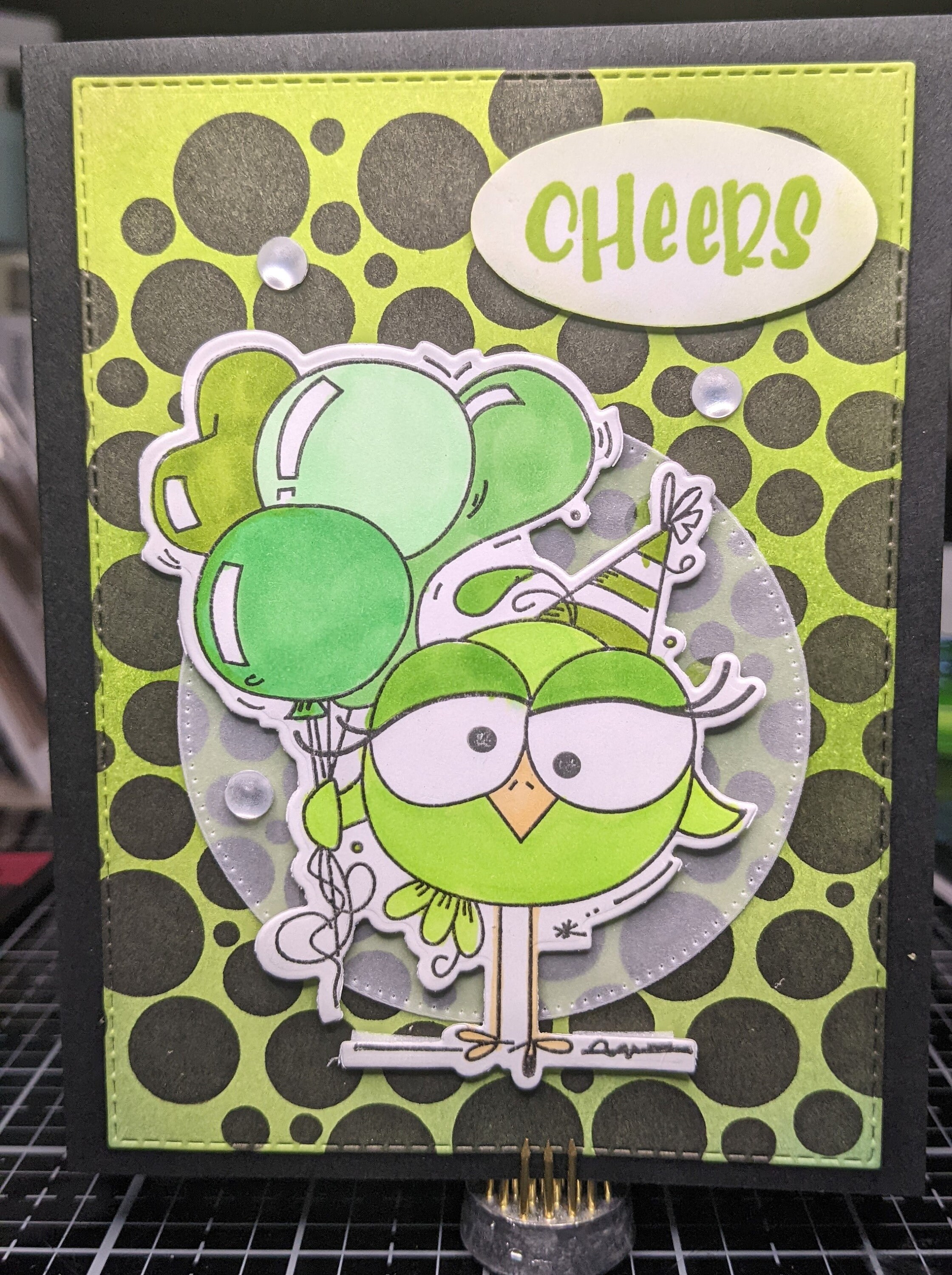 Kooky Bird Birthday Card - Etsy