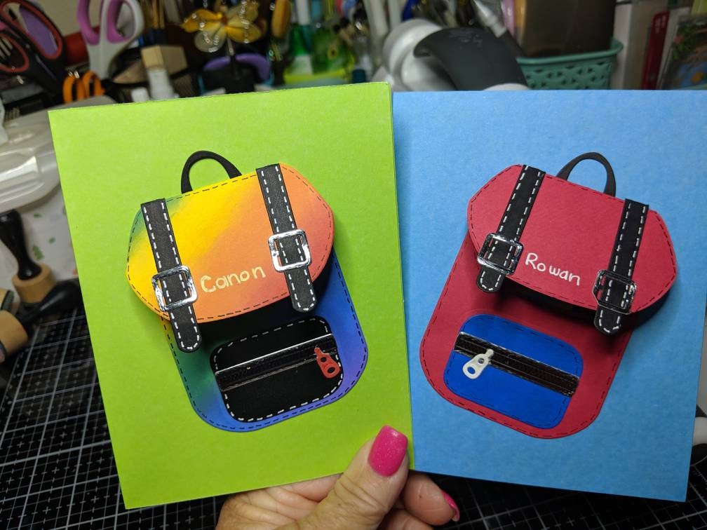 Backpack "good Job" Card - Etsy