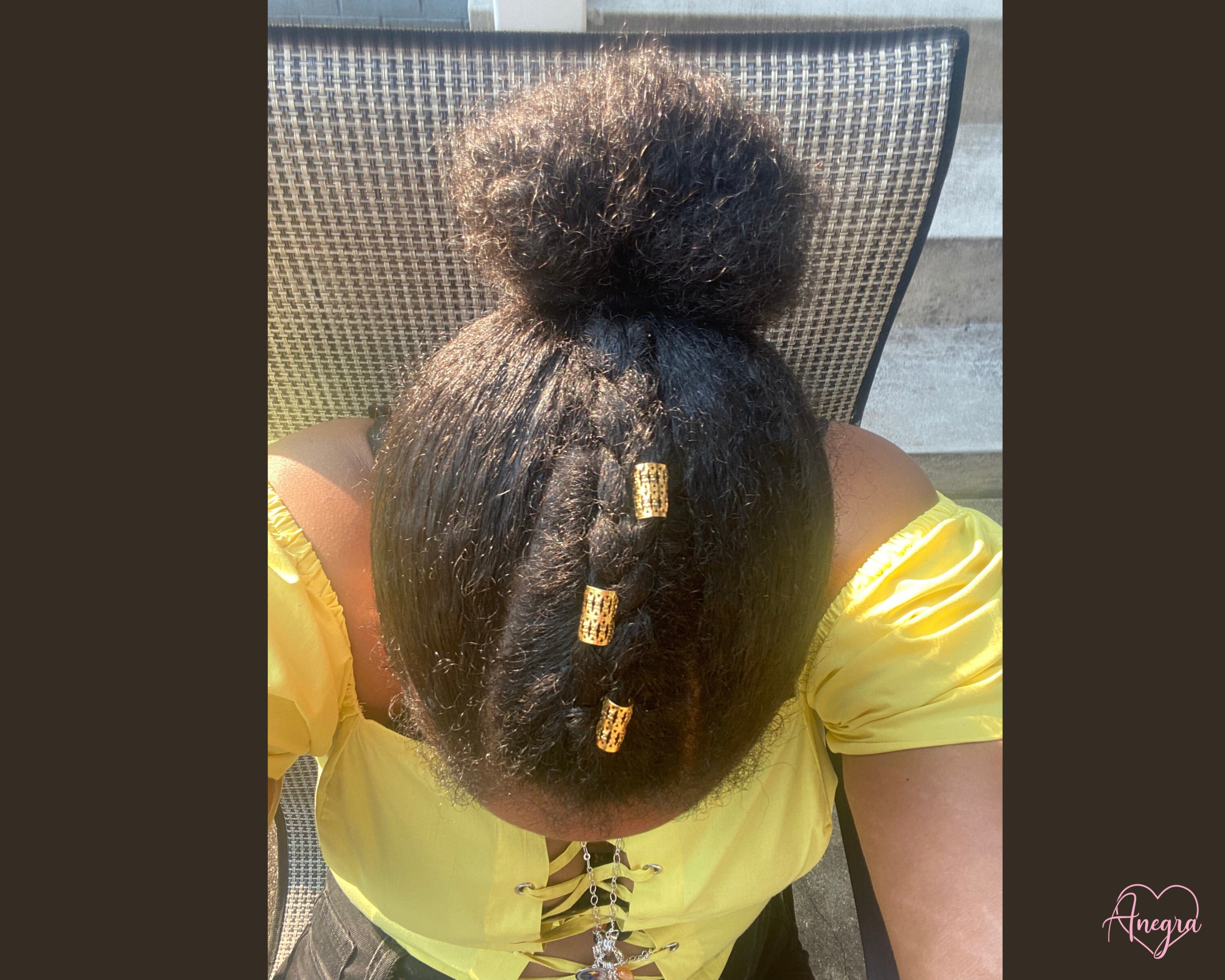 100 Long Gold Adjustable Braid Cuffs for Braids & Dreadlocks - Etsy