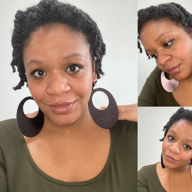 African Print Earrings - Etsy