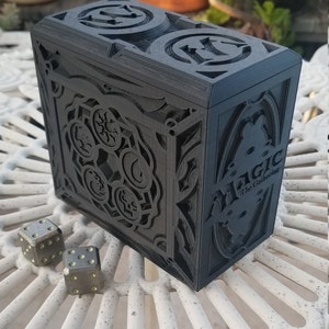 Magic the Gathering Deck and Dice Box - Elements (sleeved) - Etsy