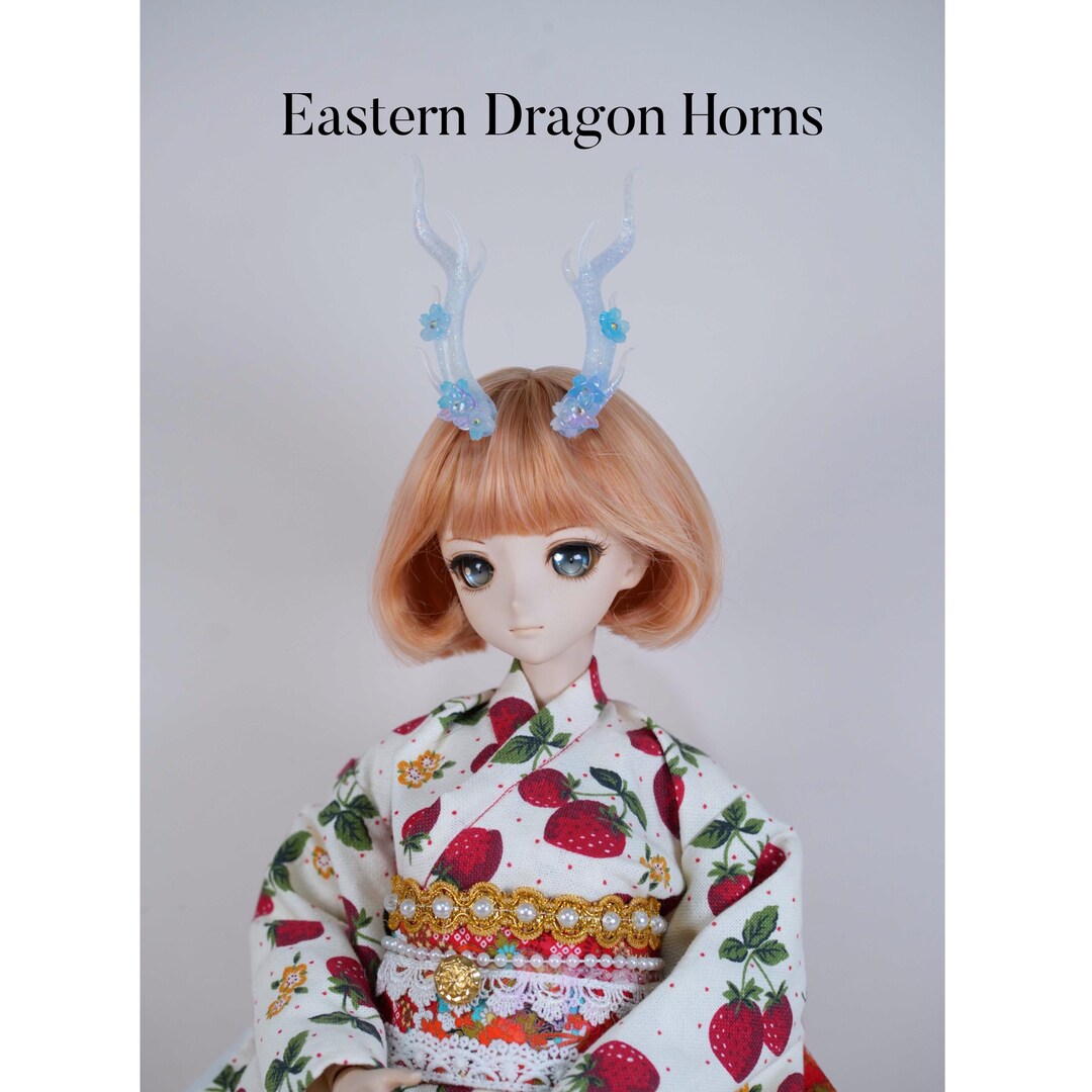 BJD 3D Dragon Horns - Etsy