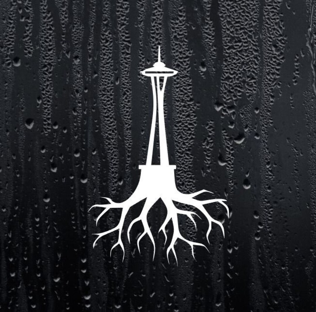 Space Needle Decal Seattle - Etsy