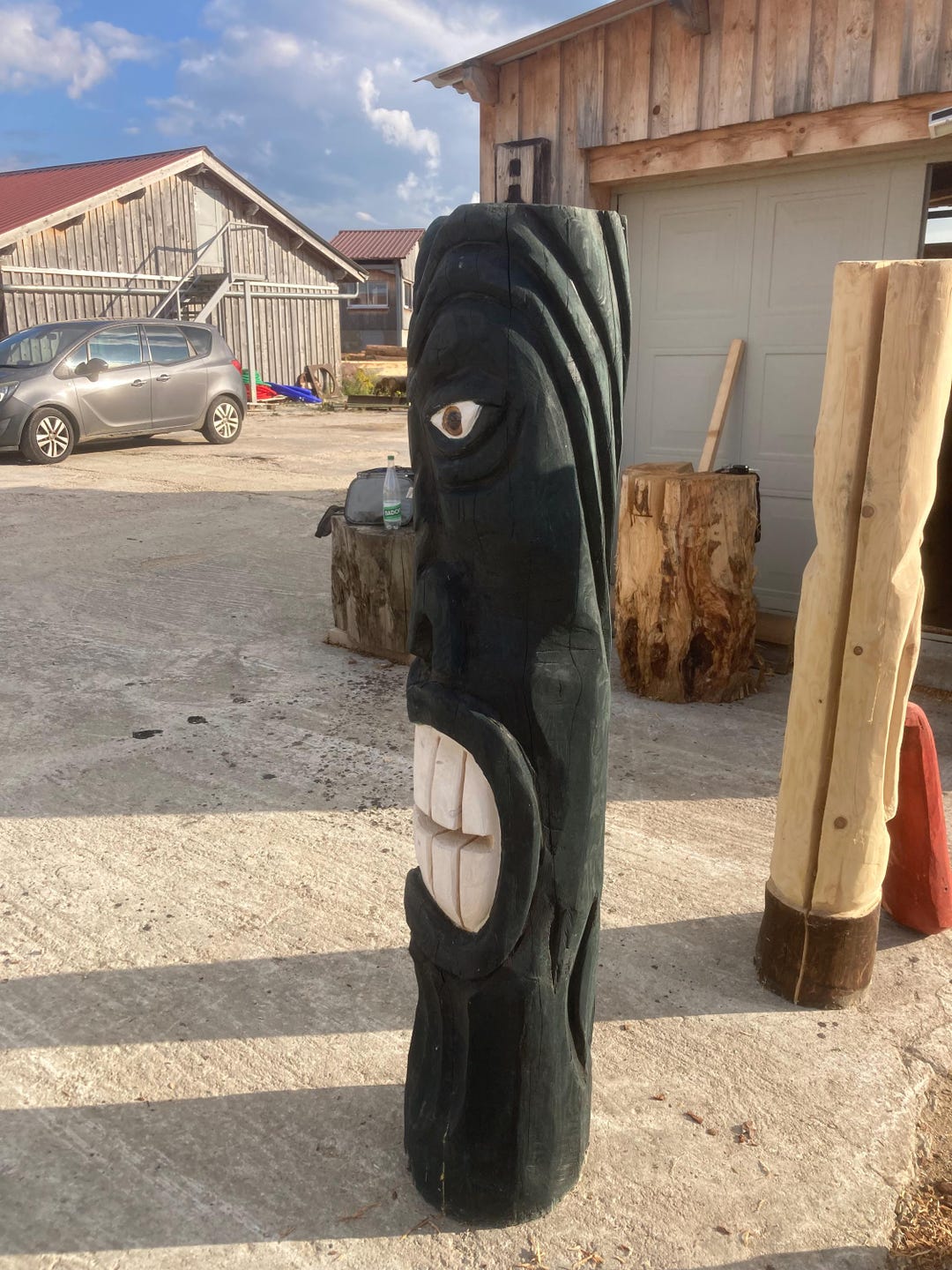 Tiki Totem - Etsy