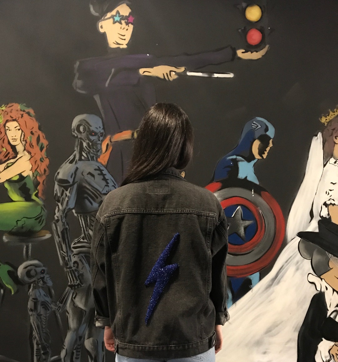 Lightning Bolt Jacket - Etsy