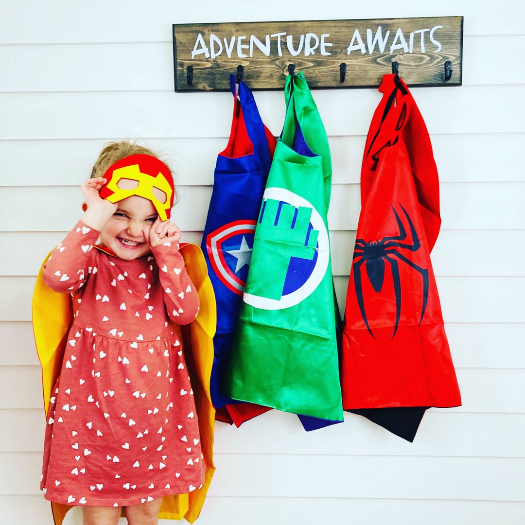 Adventure Awaits Kids Dress up Rack 24" | Playroom Organization | Dress ...