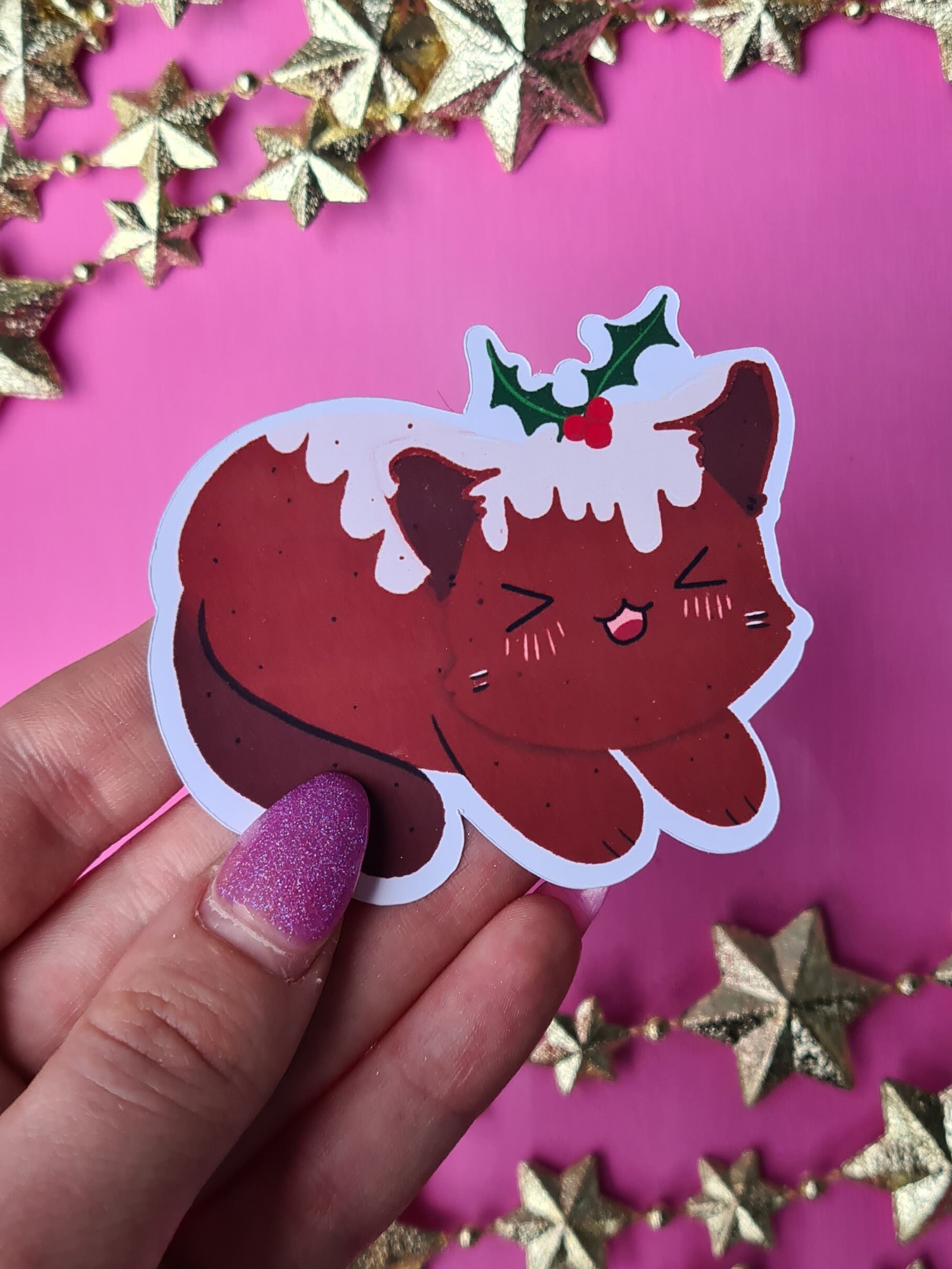 Pudding Sticker Pack - Etsy