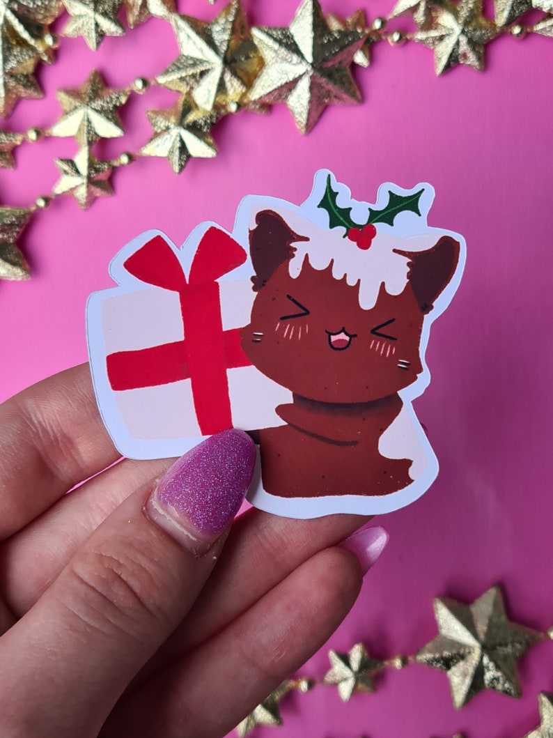 Pudding Sticker Pack - Etsy