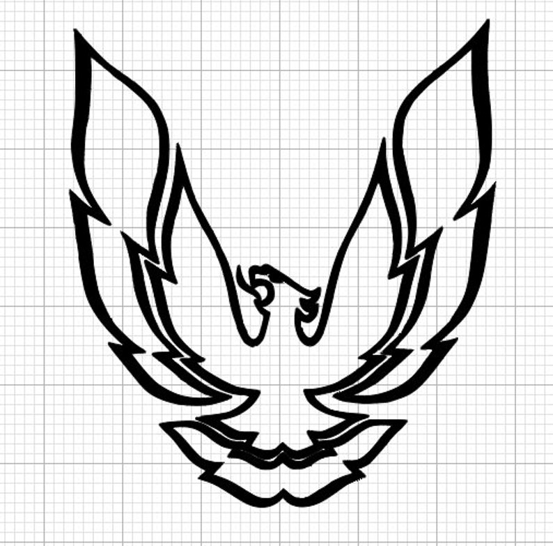 Firebird Decal | Etsy