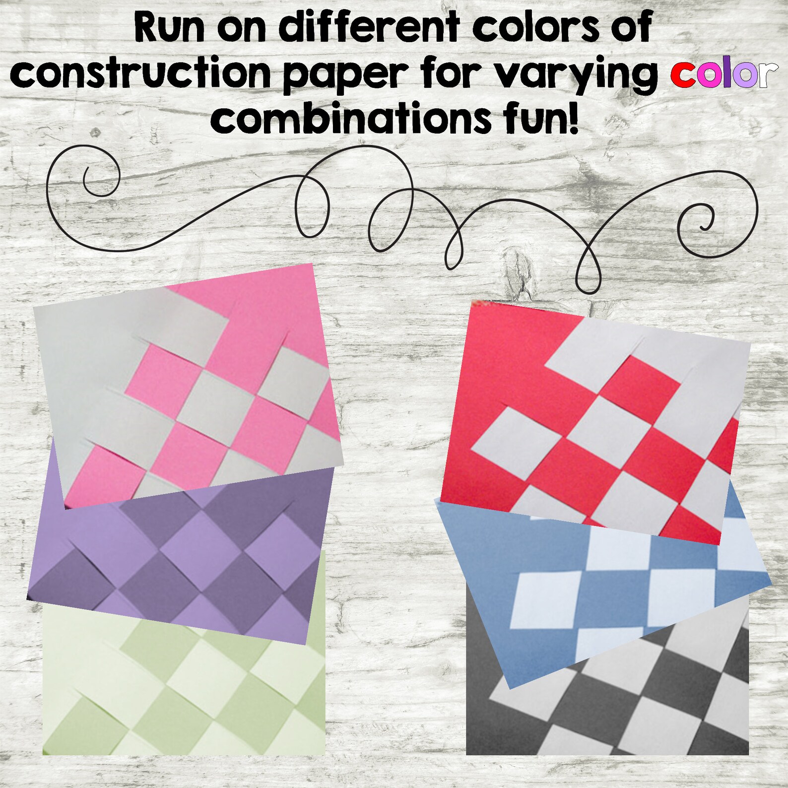 PRINTABLE Valentine Heart Weaving Craft Paper Weaving | Etsy