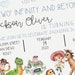 Infinity and Beyond Invitation Template Cloud Design. FULLY - Etsy