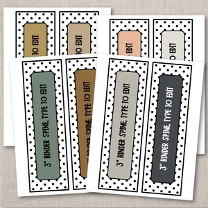 BOHO Vibes! - Professional, Modern BOHO Binder Covers and Spines ...