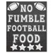 Chalk Football Party Sign Printable FOOTBALL FOOD Digital Download ...