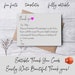 EDITABLE, PRINTABLE | Minimalist Thank You Cards. Easily Write Thank ...