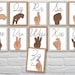 ASL Sign Language Alphabet Posters, American Sign Language Alphabet ...