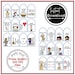 108 Chore Chart Tags, EDITBLE Tags Too. Jobs & Behavior Tags. Schedule ...