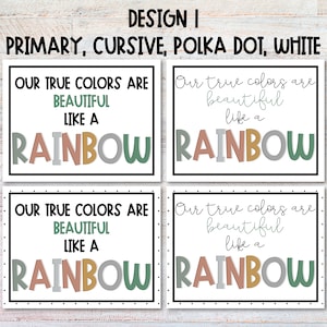 Boho Rainbow Classroom Door Decor | Modern Classroom Decor | Boho ...