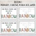 Boho Rainbow Classroom Door Decor Modern Classroom Decor Boho Rainbows ...