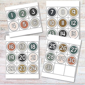 Flip Calendar | Boho Classroom Decor | Premade and Editable Sections ...
