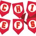 Printable Chiefs Banner, Super Bowl Printable Decorations, Football ...