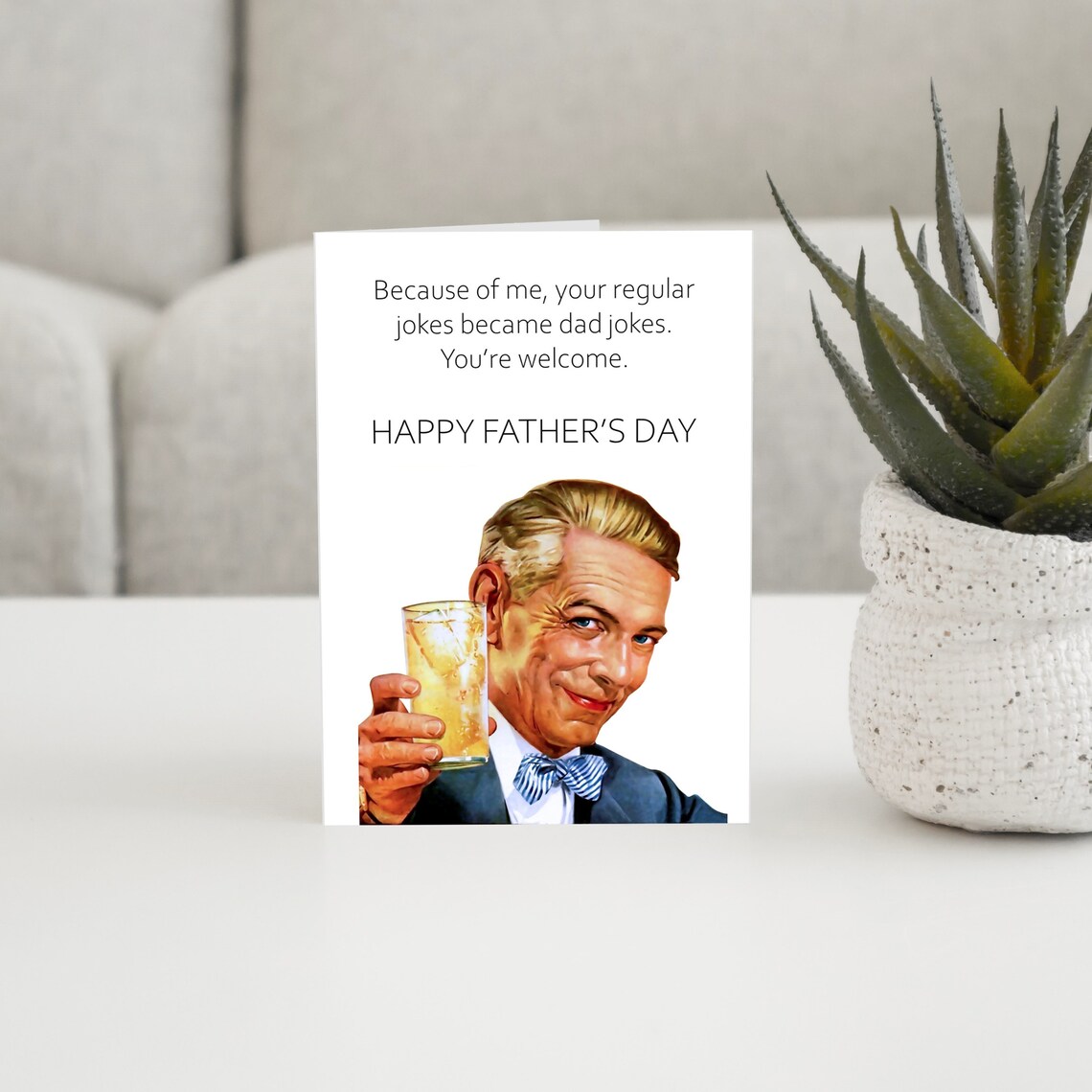 PRINTABLE Father's Day Card Dad Jokes Father's Day - Etsy