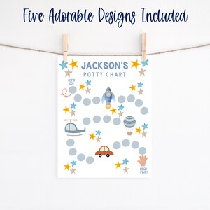 Editable Potty Training Rewards Chart | Potty Training Printables ...